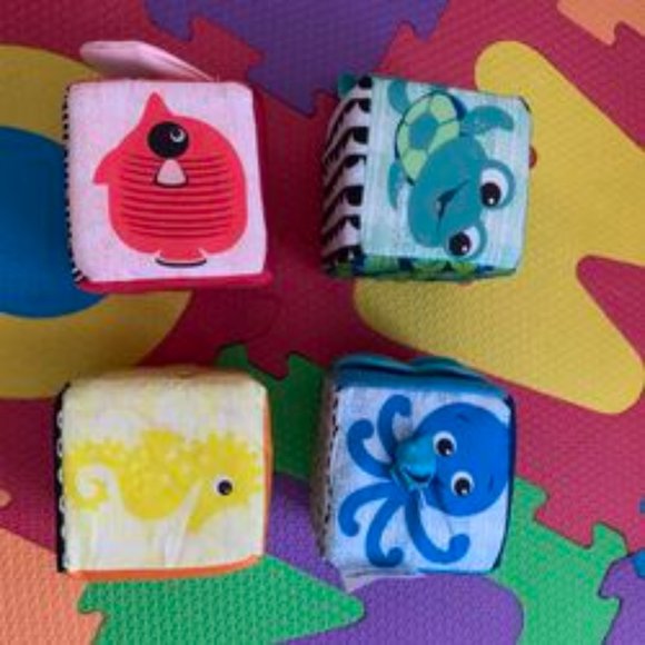 Toys | Baby Einstein Explore Discover Soft Blocks Toys | Poshmark